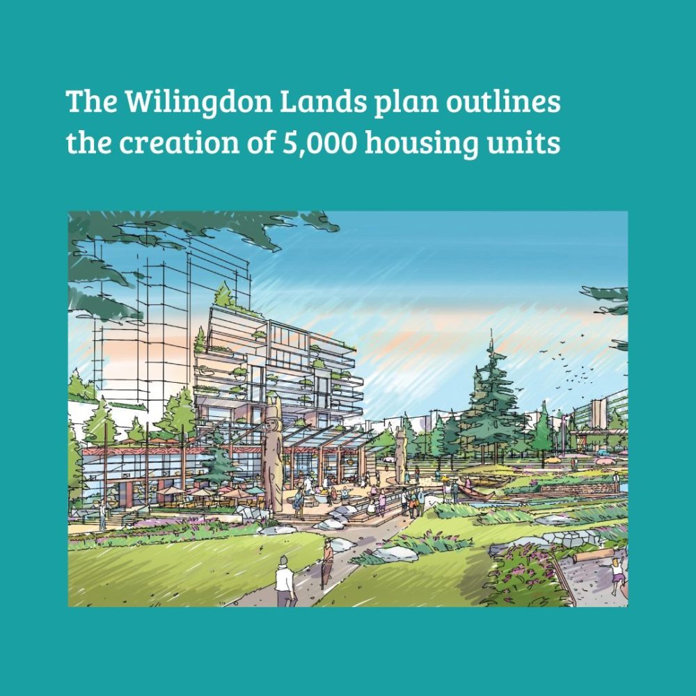 The Wilingdon Lands project master plan outlines the creation of a ...